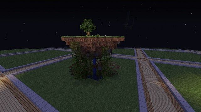 Floating island Minecraft Map