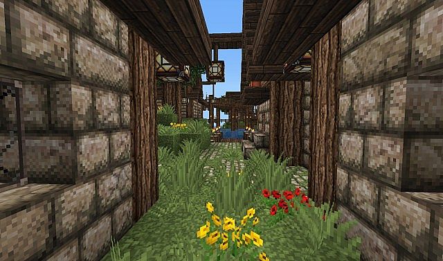 Rustic Town Minecraft Map