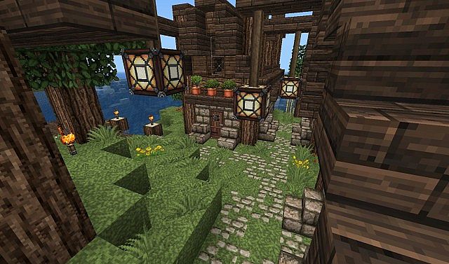 Rustic Town Minecraft Map