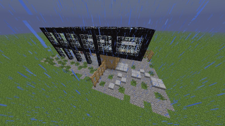 Modern Glass House Minecraft Map