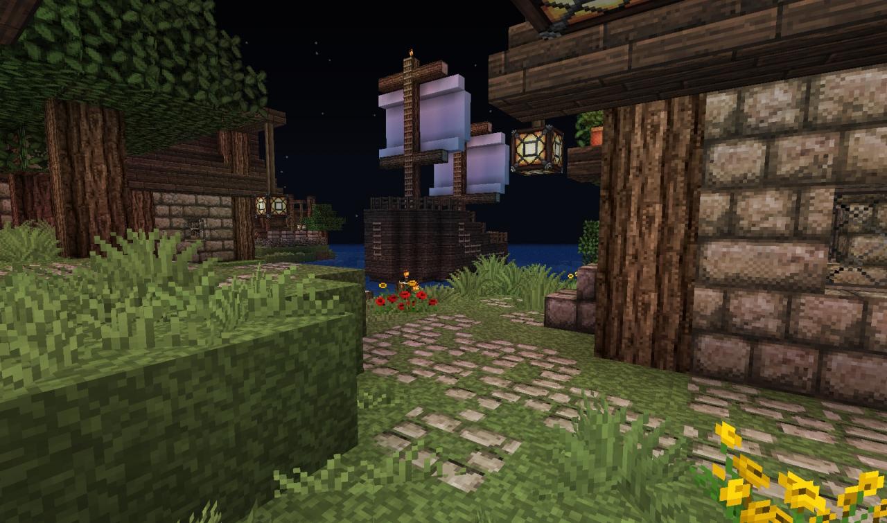 Rustic Town Minecraft Map