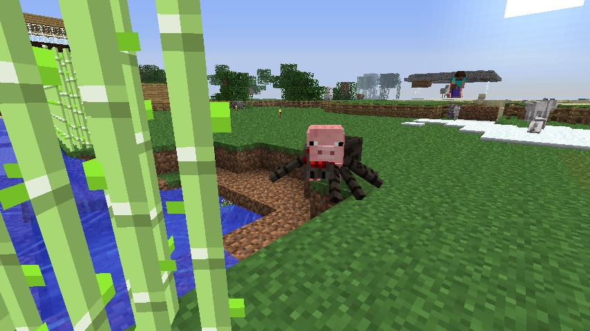 SPIDER-PIG SPOTTED Minecraft Blog