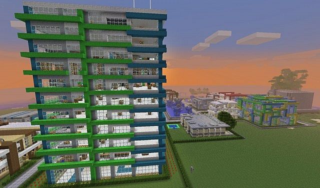 Modern Hotel Minecraft Map