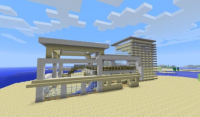 Beach House Minecraft Map