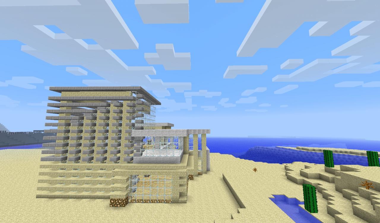Beach House Minecraft Map