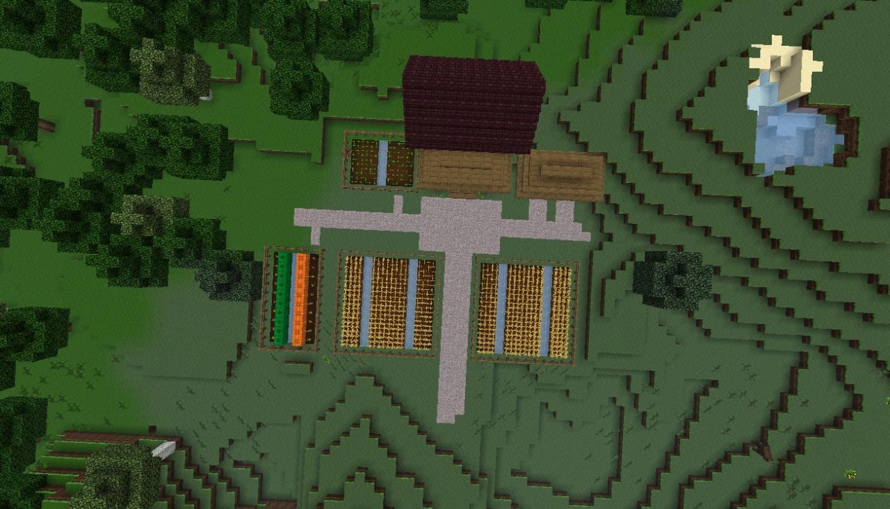 Farm house Minecraft Map