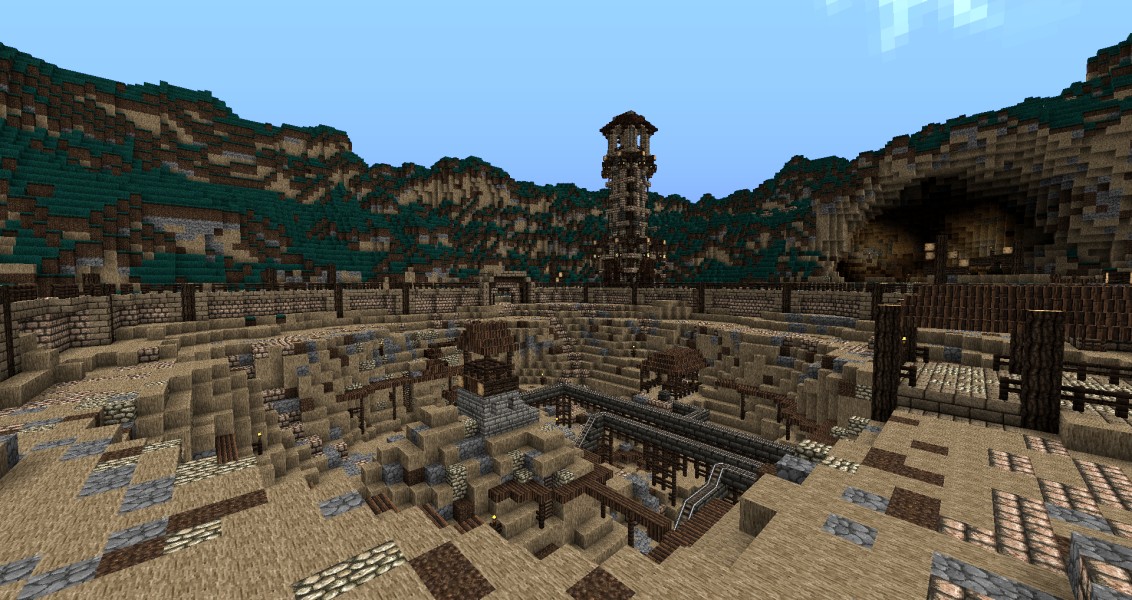 The Ancient Mines - Mithrintia server build. Minecraft Map