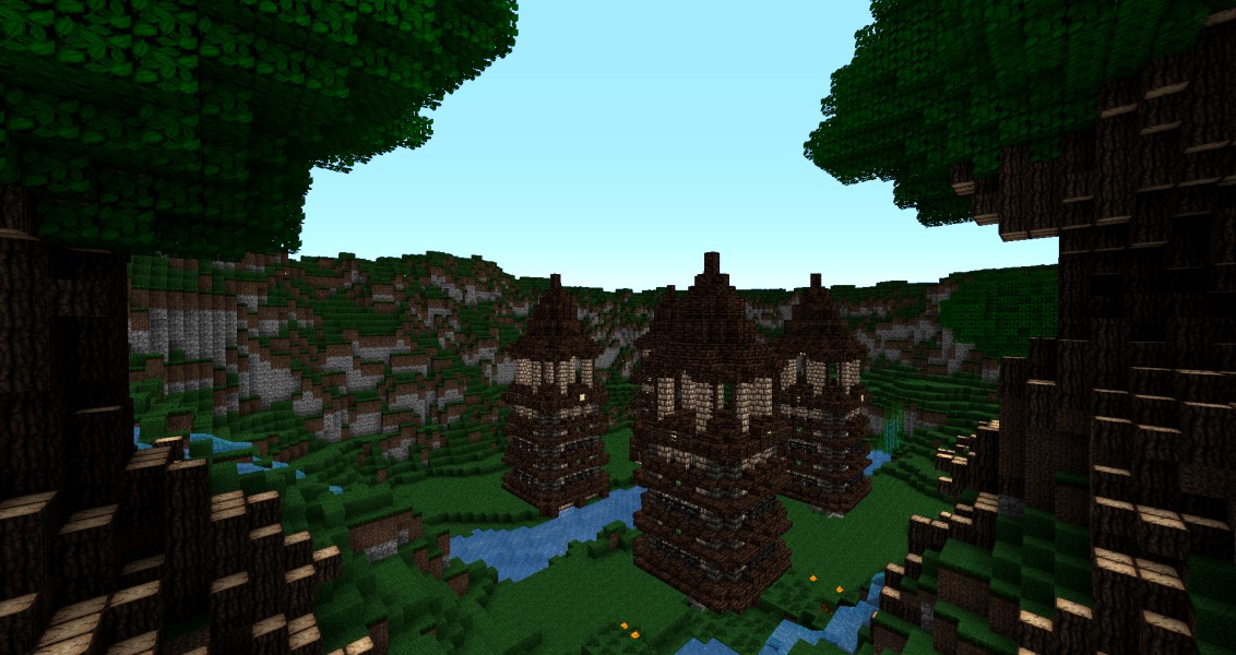 Valley of Serenity - Mithrintia server build Minecraft Map