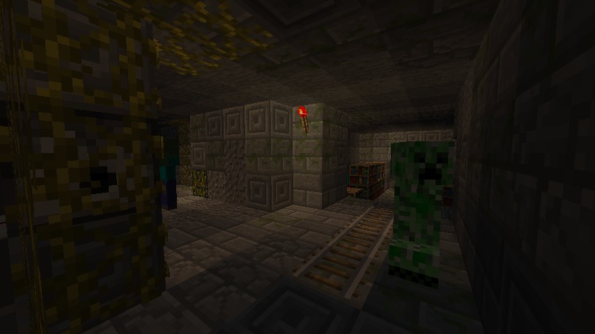 Sulphur Mines Dungeon [Team work based Dungeon raid] Minecraft Map