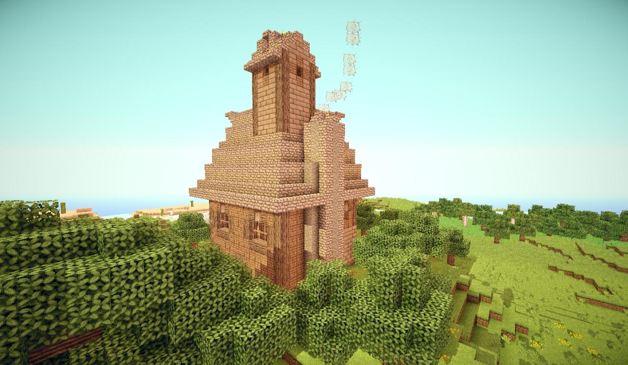 Hillside Manor Minecraft Map