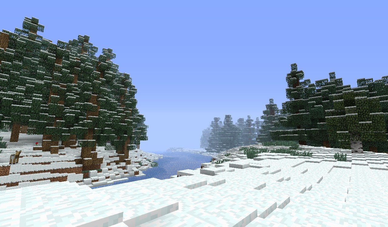 Cold Place map, Minecraft Map