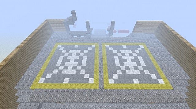 Half-life multiplayer map: Crossfire Minecraft Map