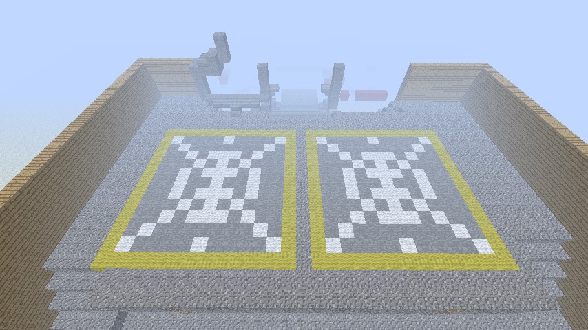 Half-life multiplayer map: Crossfire Minecraft Map