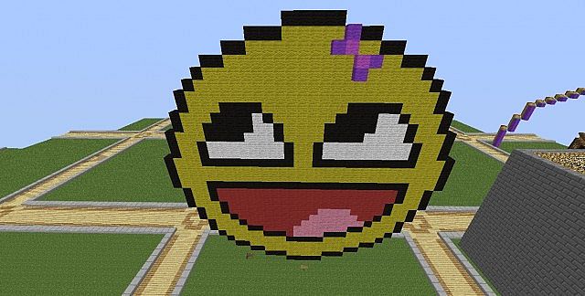smiley Minecraft Map