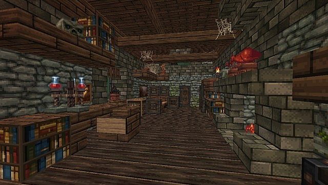 Gargamel's house Minecraft Project