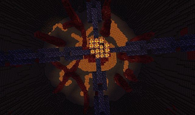 Lava Pvp arena Minecraft Map