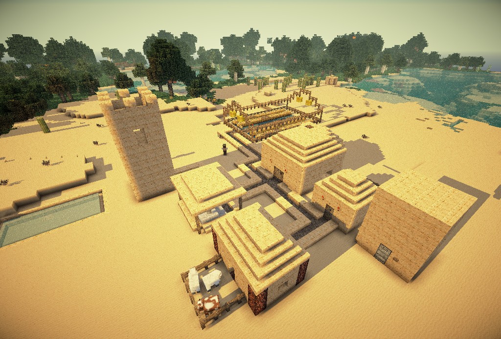 Solomons Temple Minecraft Map