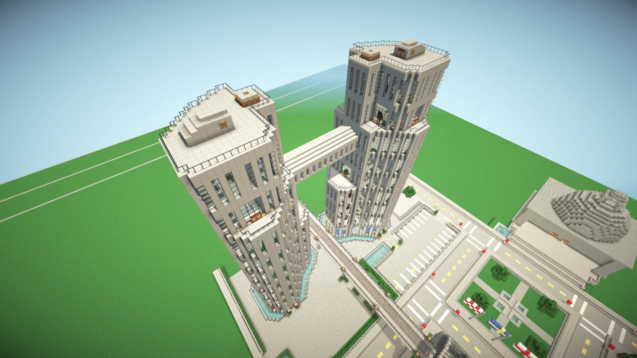 The Twin Condos Minecraft Map