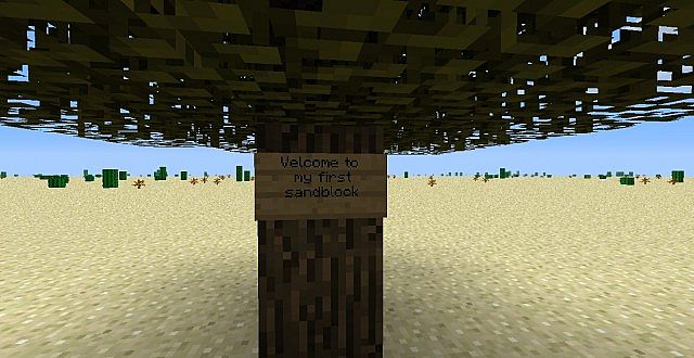 SandBlock Minecraft Map