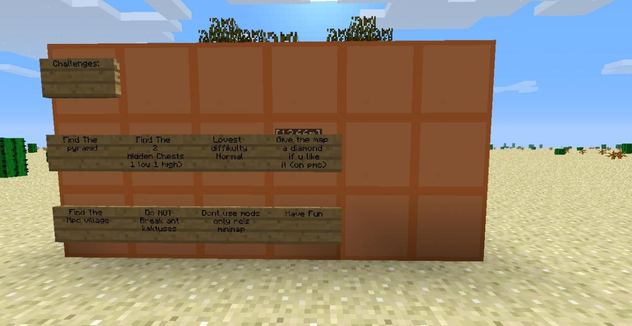 SandBlock Minecraft Map