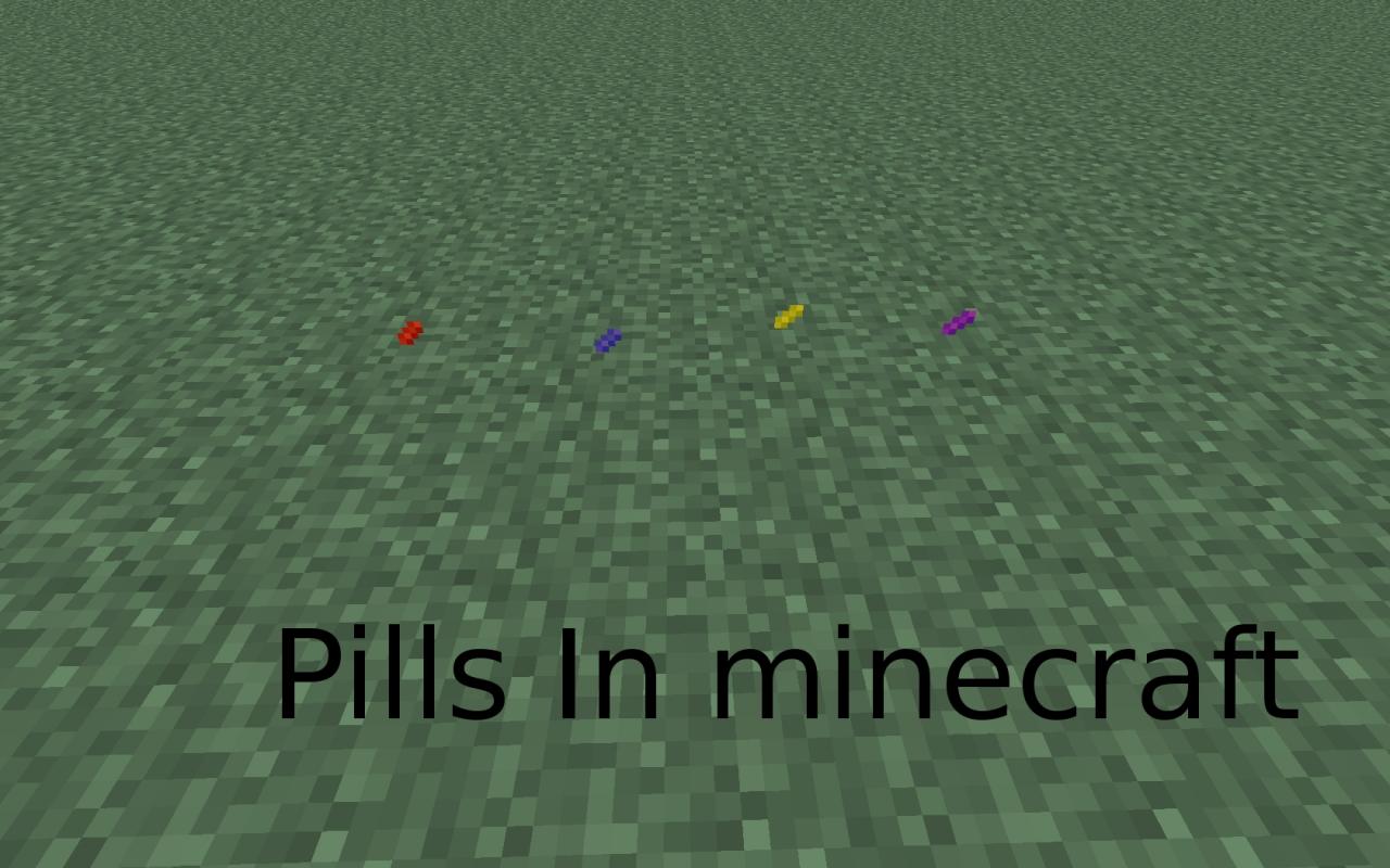 Pills For You... =D Minecraft Mod