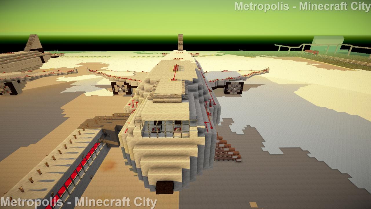 Airplane Minecraft Map