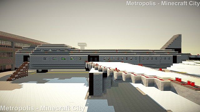 Airplane Minecraft Map
