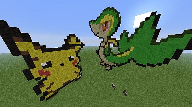 Pixel Art Collection Minecraft Map