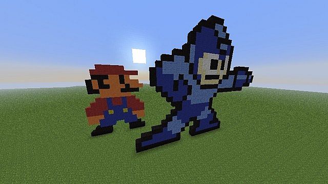 Pixel Art Collection Minecraft Map