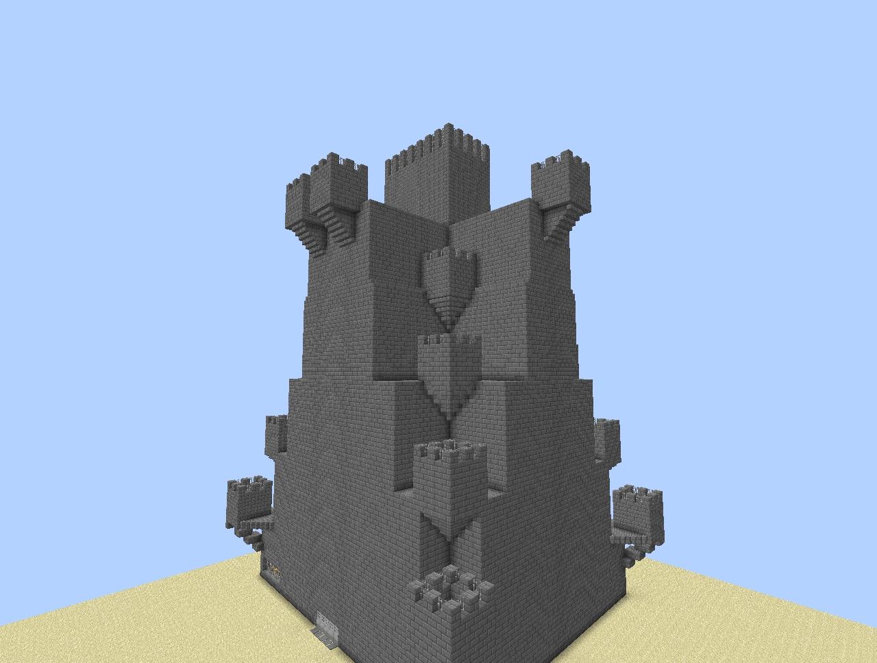 (tekkit) castle with other stuff Minecraft Map