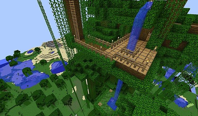 Epic Tree House Minecraft Map
