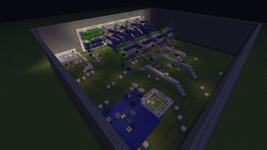 Real Time Digital Clock Minecraft Map