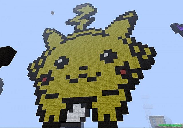 Pikachu Pixl Minecraft Map