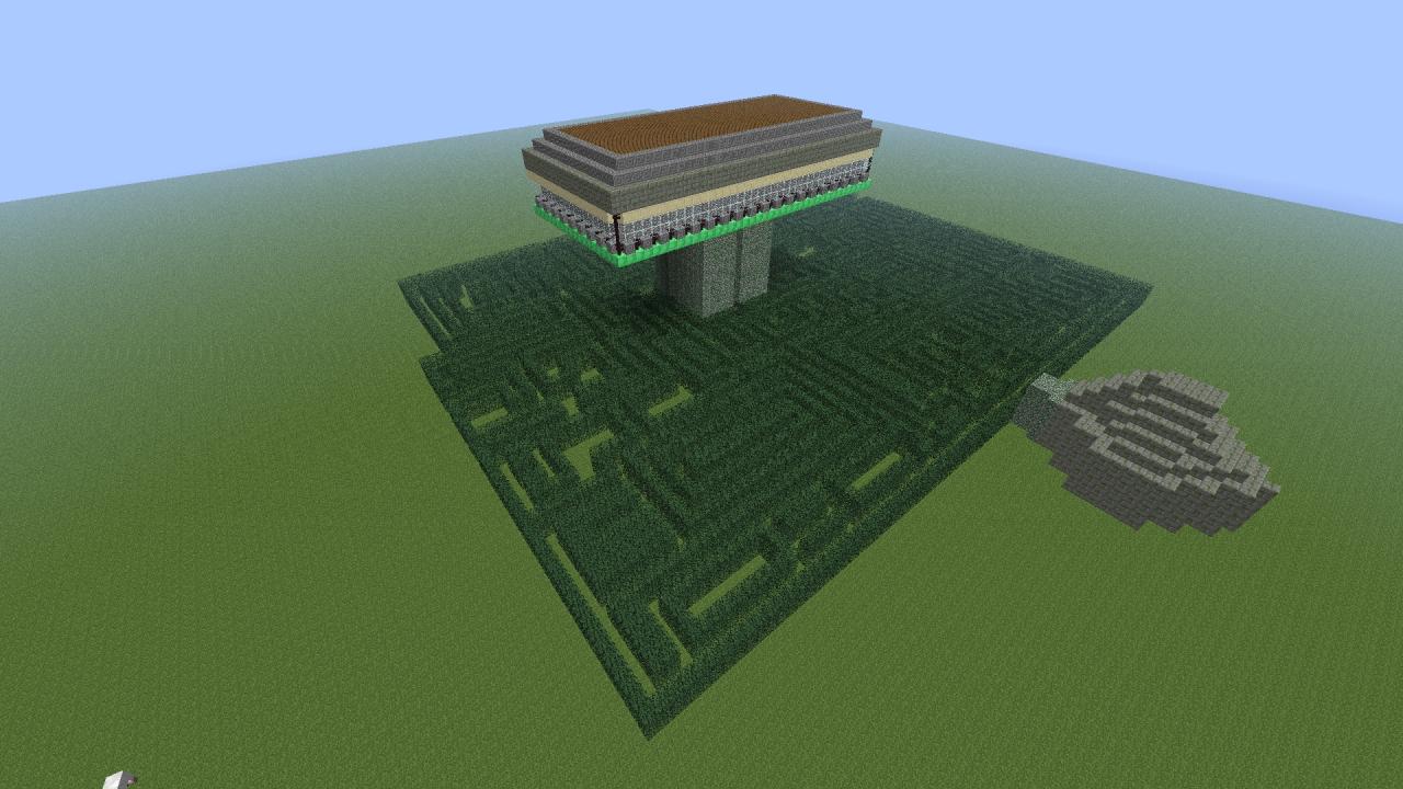 Starting Spawn with Maze Minecraft Map