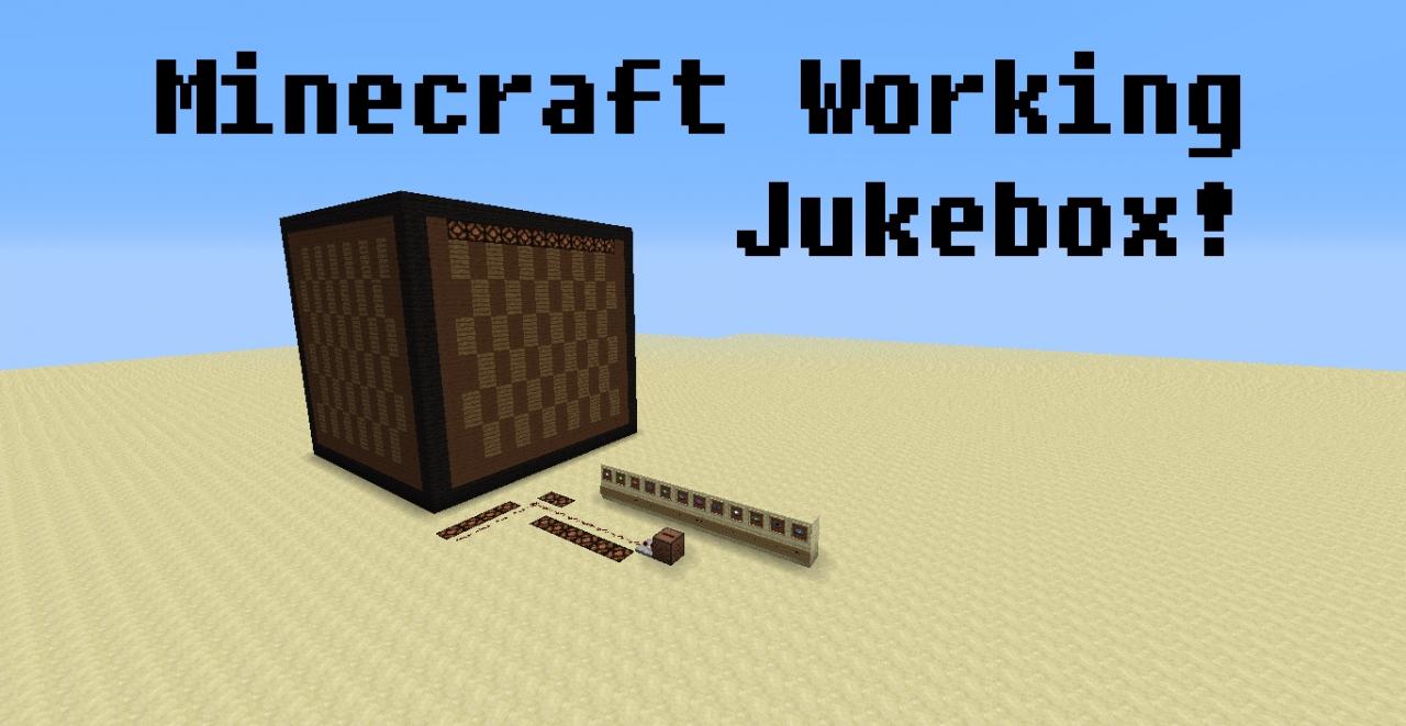 Minecraft working Jukebox (requires snapshot) Minecraft Map