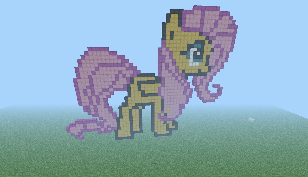 3 pixel ponies Minecraft Map