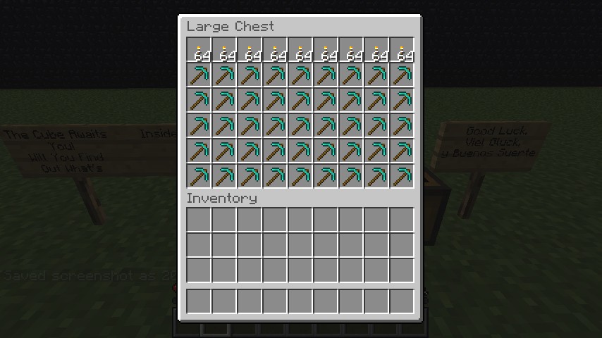 CURIOSITY WHATS INSIDE THE CUBE MINECRAFT Minecraft Map