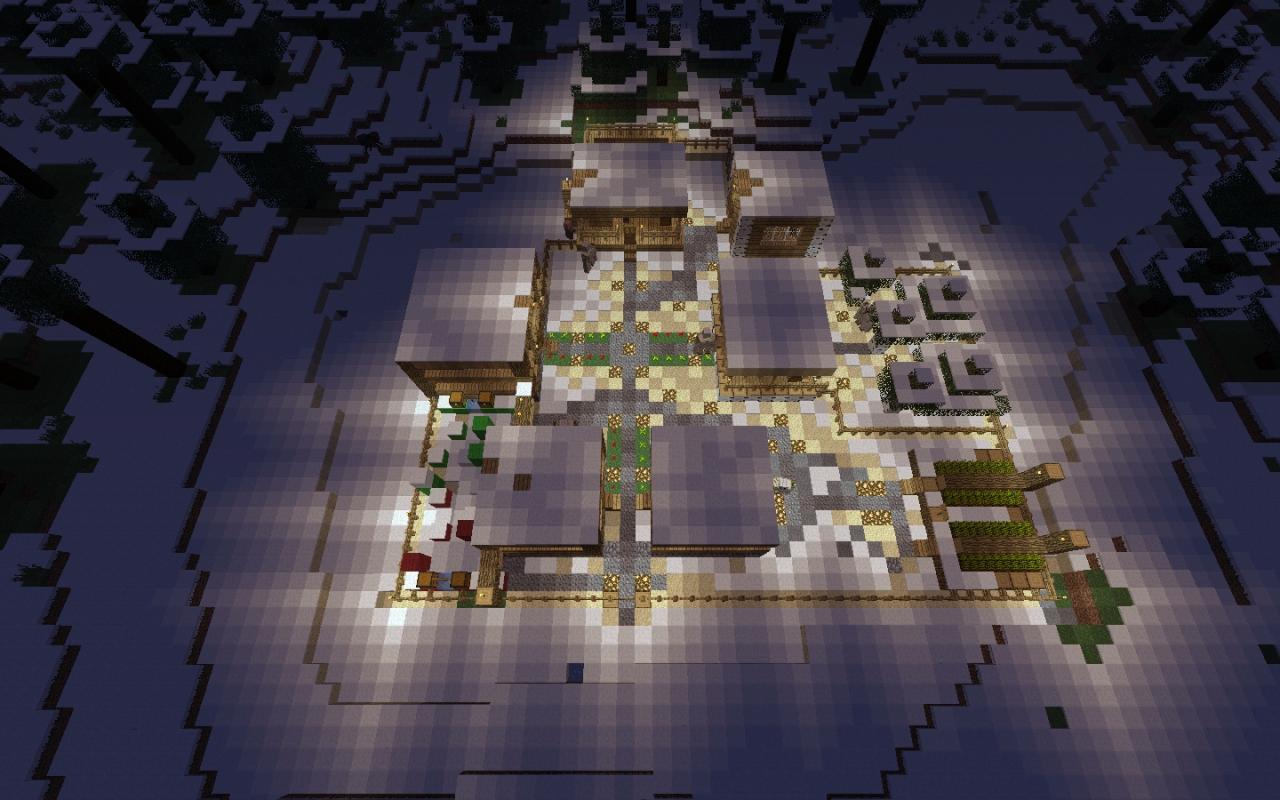 Small Village Minecraft Map