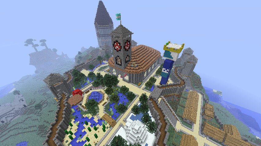 Big Kingdom Castle by chkam Minecraft Map