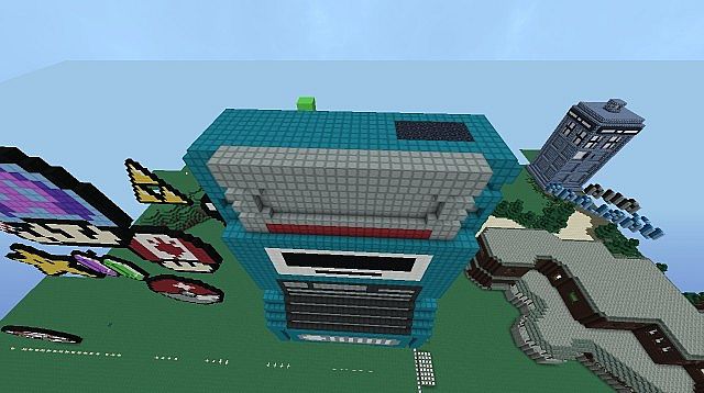 Nintendo© Game boy Colour 3D Model Minecraft Map