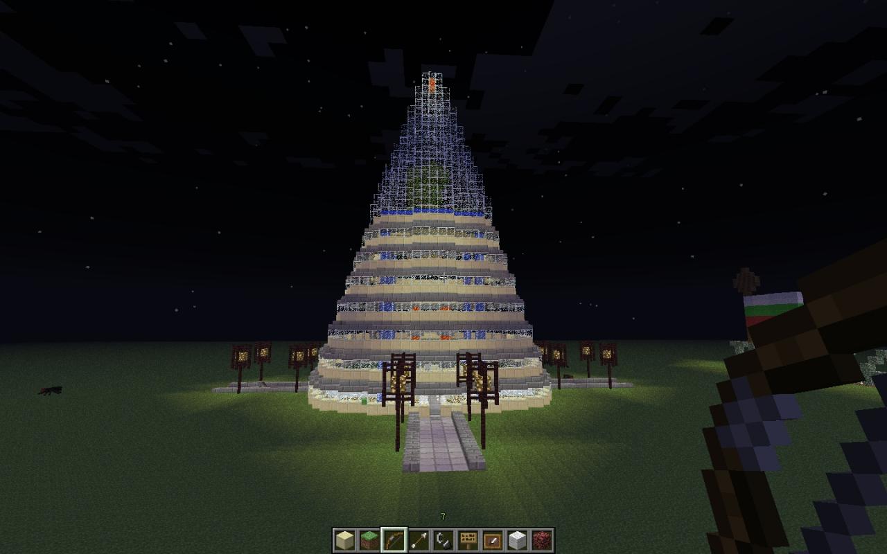 Spawn tower Minecraft Map