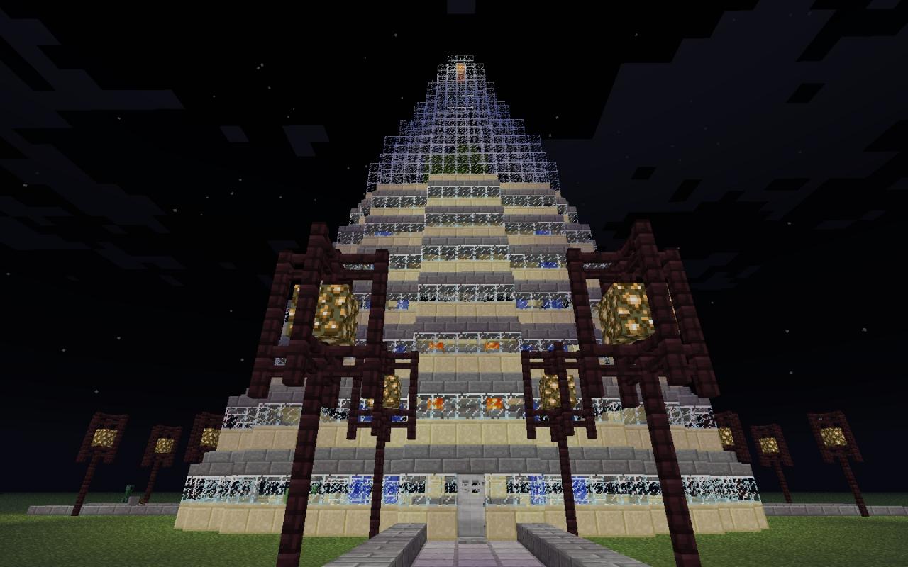Spawn tower Minecraft Map