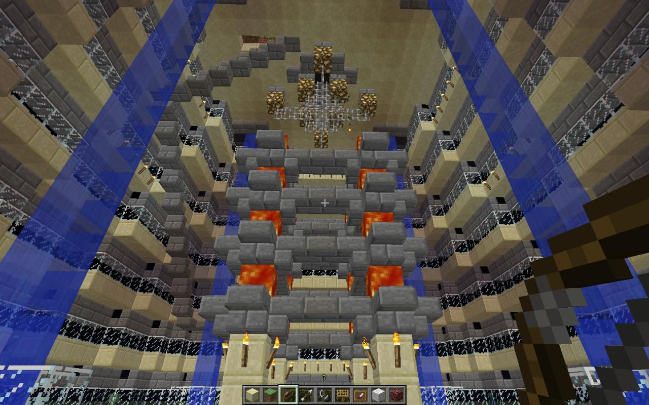Spawn tower Minecraft Map