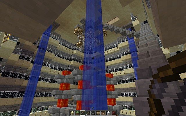Spawn tower Minecraft Map