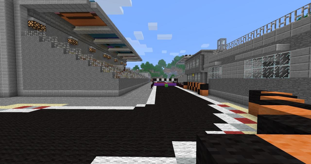 Piggy Kart! (Minecraft Racing Map) Minecraft Map