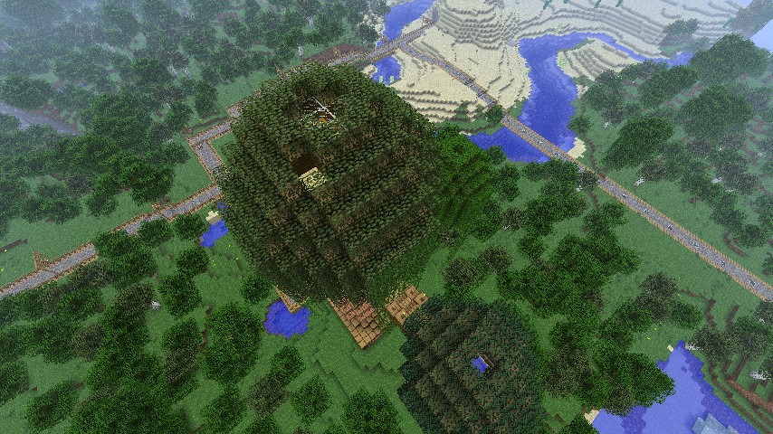 Tree House Minecraft Map