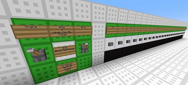 Music Studio (62 Different NoteBlock Sounds) Minecraft Map
