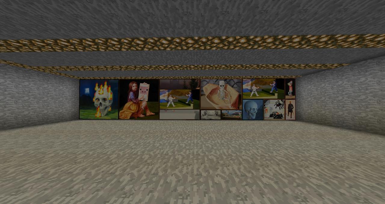 texturepack/mod showcase map Minecraft Map