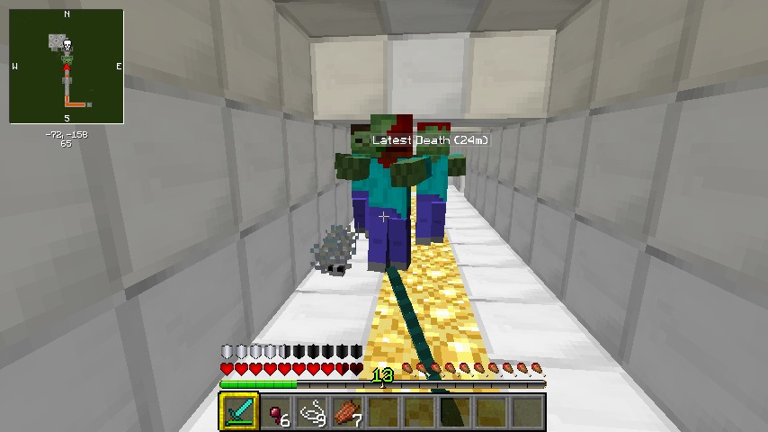 Mob Run Minecraft Map