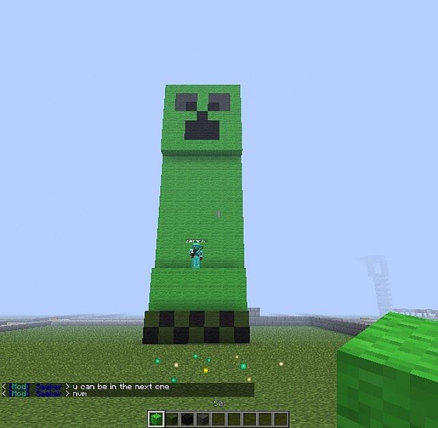 Cartoon Creeper Minecraft Map